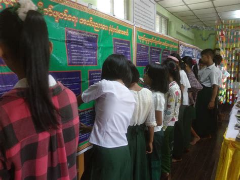 ကွမ်းခြံကုန်းမြို့နယ်၌ Community Centre ခန်းမတွင် ပုံပြောပြိုင်ပွဲကျင်းပ Information And