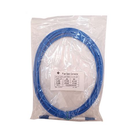 Jumper Lc Lc Monomodo Simplex 5mt Blindado