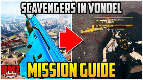 Scavengers In Vondel Mission Guide For Season 4 Warzone Dmz Dmz Tips