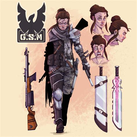 Ashe Of The Grey Scarf Mercenaries” Character Sheet Hope This Counts