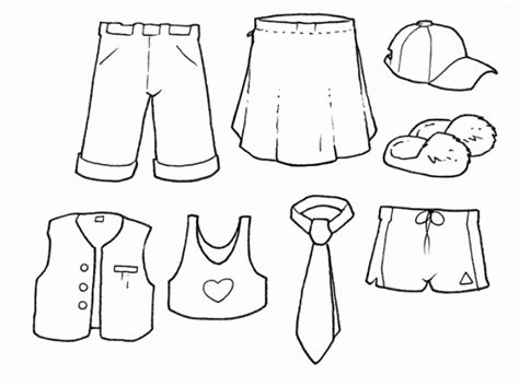 Disegni Da Colorare Vestiti Esse