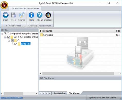 SysInfoTools BKF File Viewer Download Softpedia