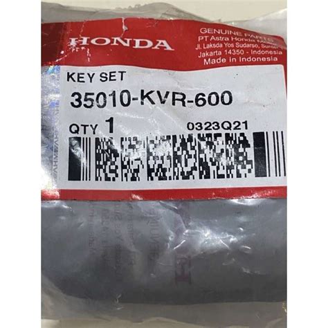 Jual Kunci Kontak Key Set Revo Lama 35010 Kvr 600 Honda Ahm Di Seller