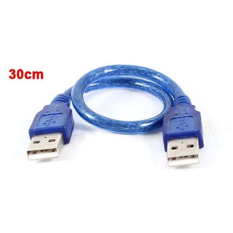 สาย USB ผผ สายUSB 2 0 AM AM male to male 30cm สาย USB 2 0 Type A Male to Male M M Connect