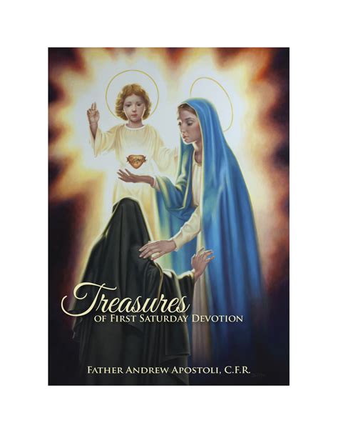 Treasures Of First Saturday Devotion Fatima T Shop