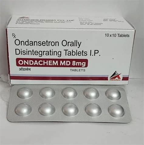 Ondansetron Orally Disintegrating Tablets Ip 8 Mg At ₹ 500 Box In Mallawan