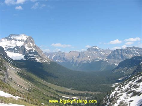 Photographs Of The Going To The Sun Road In Glacier National Park