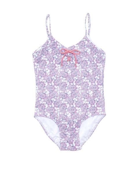 One Piece Swimsuit With Tie Front Olga Valentine Swimwear