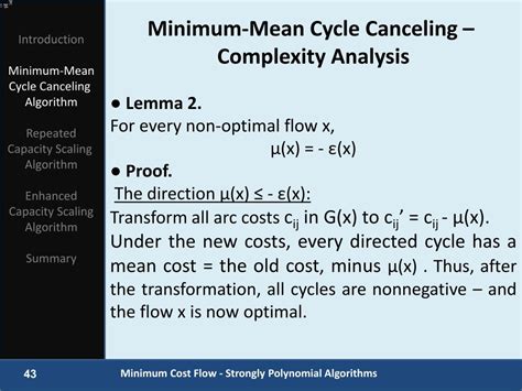 Ppt Minimum Cost Flow Problem Strongly Polynomial Algorithms