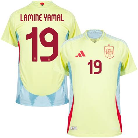 Adidas Spanien Authentic Away Lamine Yamal 19 Trikot 2024 2025