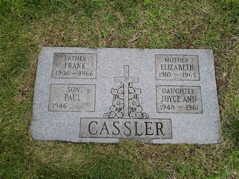 Frank A Cassler 1906 1966 Find A Grave Memorial