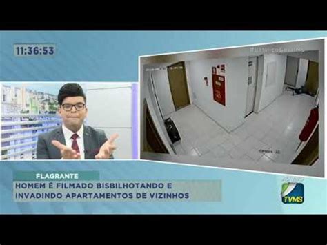 Homem é filmado bisbilhotando e invadindo apartamentos de vizinhos Vídeos Diário Digital