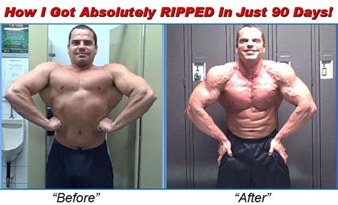 Ripped Body Before And After
