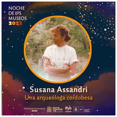 Homenaje A La Arqueóloga Cordobesa Susana Assandri Facultad De