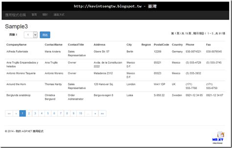 Mrkt 的程式學習筆記 Aspnet Mvc 資料分頁操作 使用 Pagedlistmvc ＠ Github