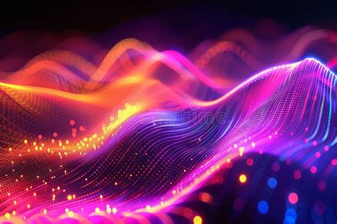 Advanced Technology Network Enhances Wave Particle Connection In Information Technology Stock