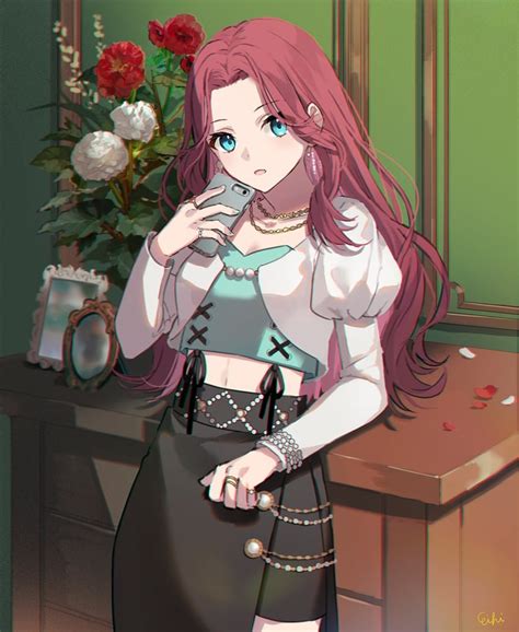 Asahina Akane And Asahina Akane Nijisanji Drawn By Eihi Danbooru