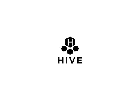 Premium Vector Hive Logo Design Vector Illustration