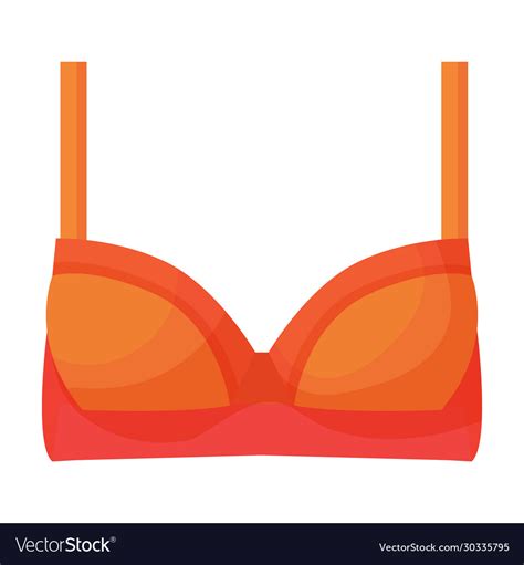 Bra Iconcartoon Icon Isolated Royalty Free Vector Image