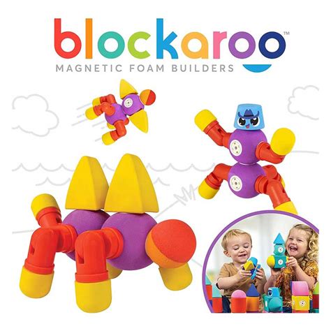 Blockaroo Magnetic Foam Blocks Drew And Jonathan