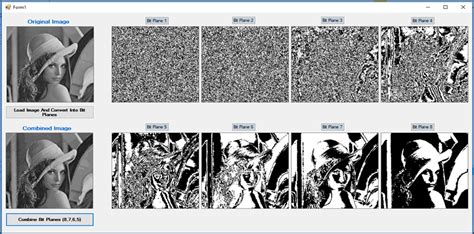 Image Compression Using Bit Plane Slicing — Opencvsharpwithout Pre Defined Functions By