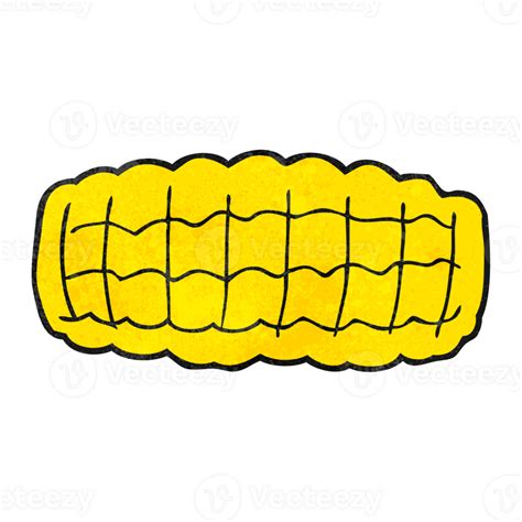 Textured Cartoon Corn Cob 45309603 Png