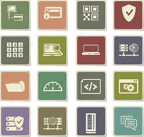 server icon set server download internet vector server download internet png and vector with