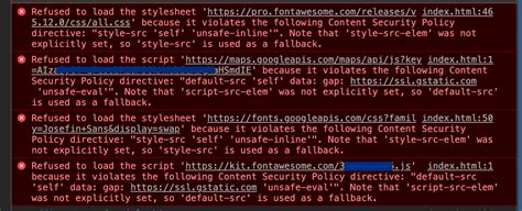 Font Awesome Blocked By Content Security Policy On Mobile Hybrid App Mobile Apps Wappler