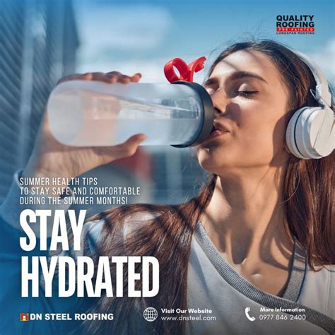 Summer Health Tips Dn Steel