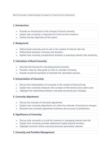 bond convexity understanding its impact on fixed income investments
