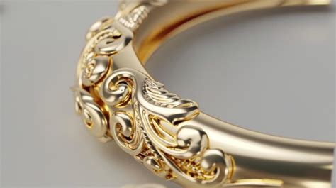 Golden Tile Pattern Generative Ai Premium Ai Generated Image