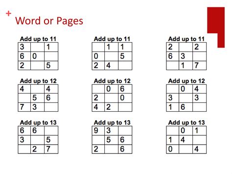 Examples Of Senior Math Games Pptx
