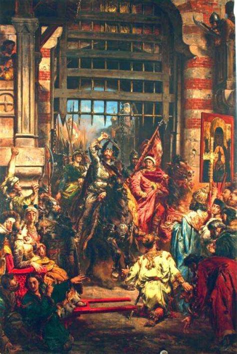 Historia Polski W Malarstwie Wyprawa Kijowska 1018 R