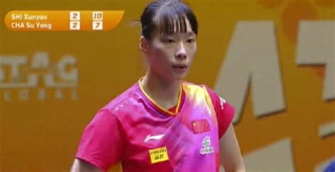 亚锦赛女团：石洵瑶3 2车秀英！中国女乒2 1反超朝鲜队 腾讯新闻