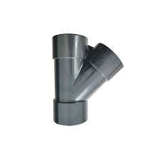 Upvc Y Branch 4 Grey Cy Planeteco