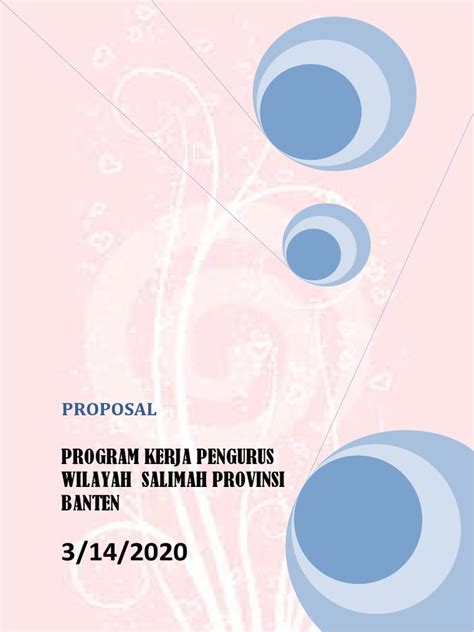 Contoh Proposal Program Kerja Pdf
