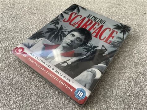 New And Sealed Scarface 40th Anniversary 4k Ultra Hd Uhd Blu Ray