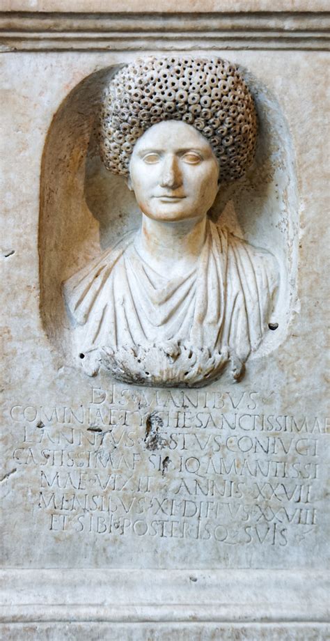 Marble Funerary Altar Of Cominia Tyche Title Marble Funer… Flickr