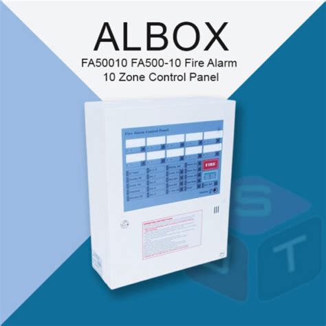 Albox Fire Alarm 10 Zone Control Panel