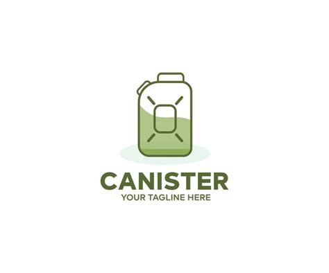 Plastic Motor Oil Canister Concept Lubricate Motor Oil Logo Design