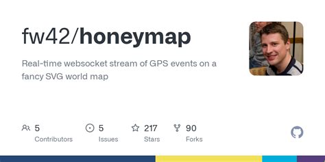 Github Fw Honeymap Real Time Websocket Stream Of Gps Events On A Fancy Svg World Map