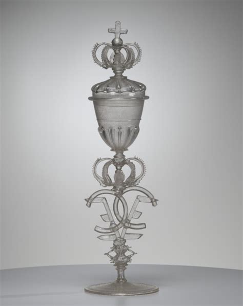 Swedish Covered Goblet The Techniques Of Renaissance Venetian Style