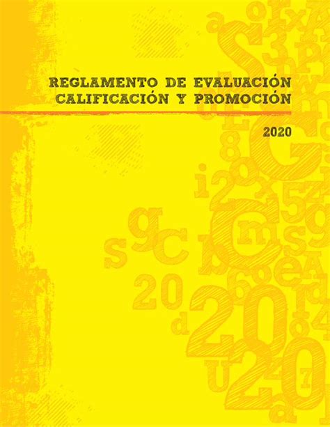 PDF REGLAMENTO DE EVALUACION CALIFICACION Y PROMOCION PDFSLIDE NET