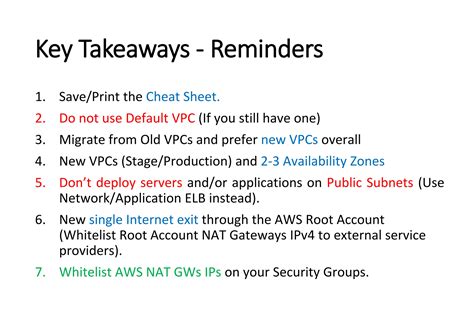 Aws Network Architecture Rework Pdf