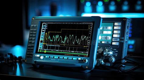 Waveforms Instrumentation Technology Stock Illustration Illustration