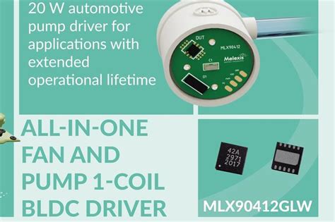Melexis Unveils Pump Fan Driver ICs
