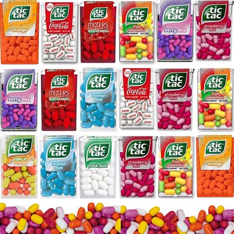 Tic Tac Variety Flavours Sweets 18g Pick Any 10 Your Favourite