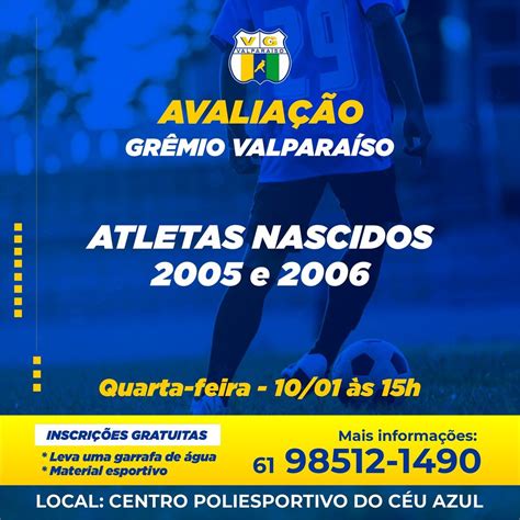 Greval Realizará Avaliação De 2024 Para Novos Atletas Jornal O Despertar