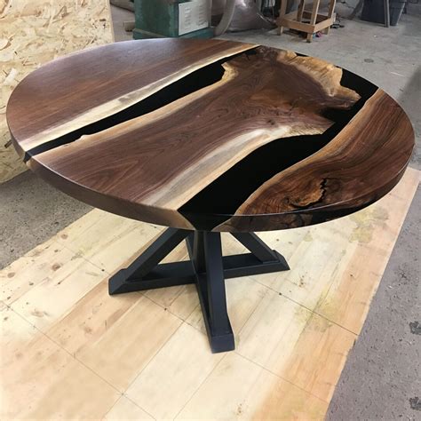 Столы из эпоксидной смолы - Wooden Project