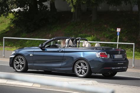 Bmw 2 Series Convertible Spotted With The Top Down Autoevolution